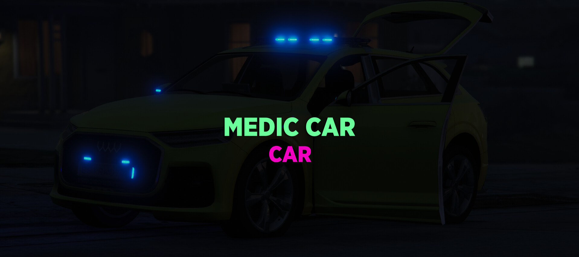 ArtStation - Medic Car