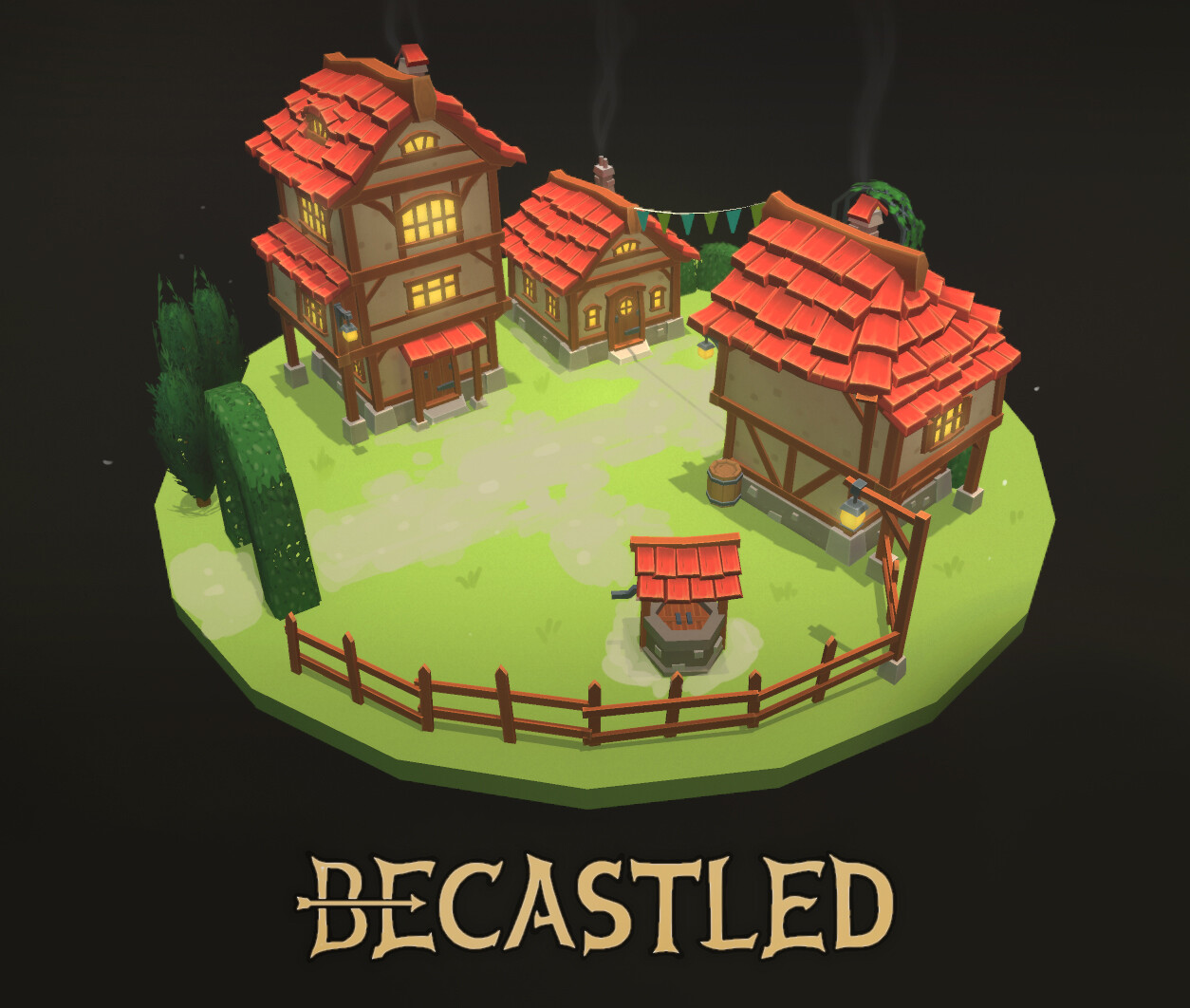ArtStation - Becastled buildings