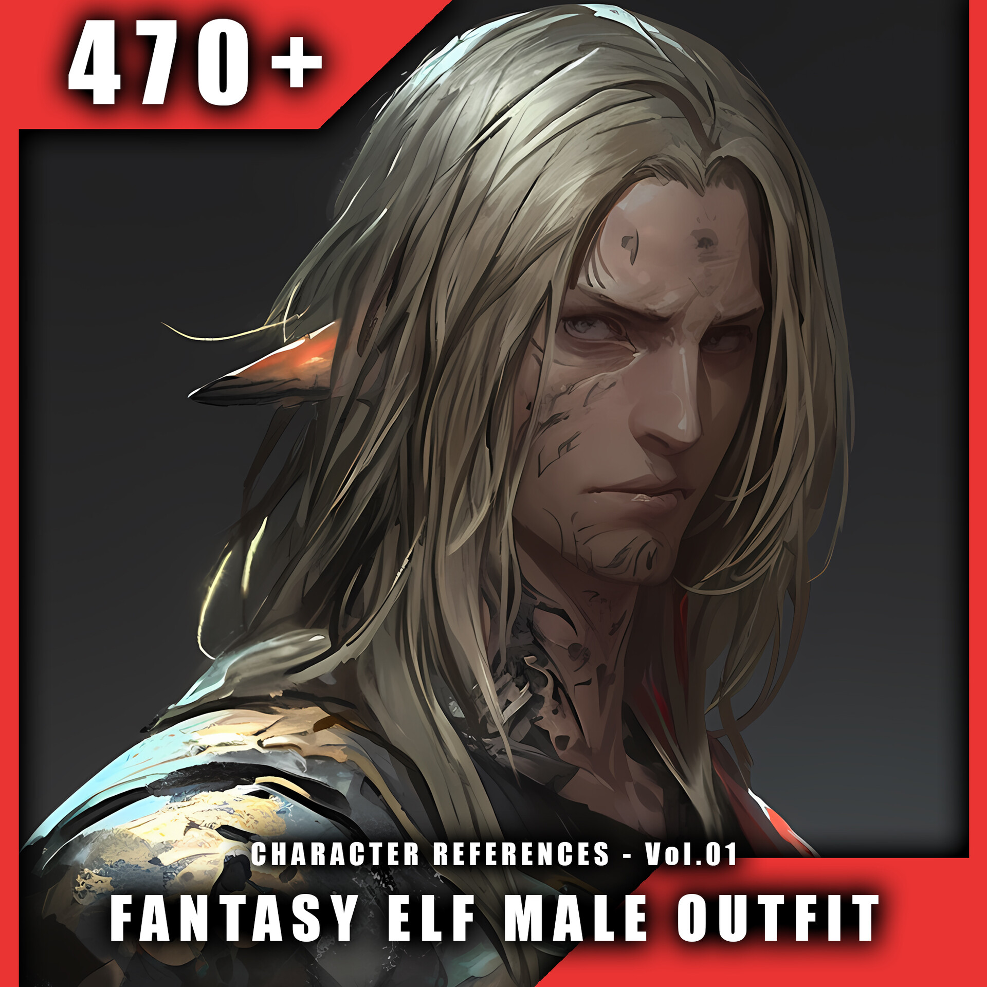 ArtStation - 470+ Fantasy Elf Male Outfit - Character References Vol.01
