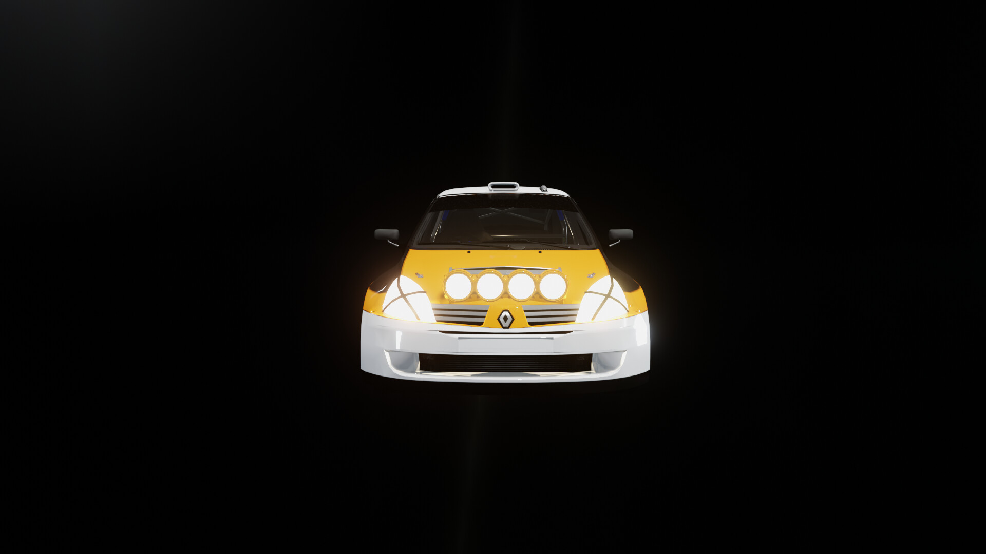 ArtStation - Renault Sport Clio V6 S3000 Rally Car.