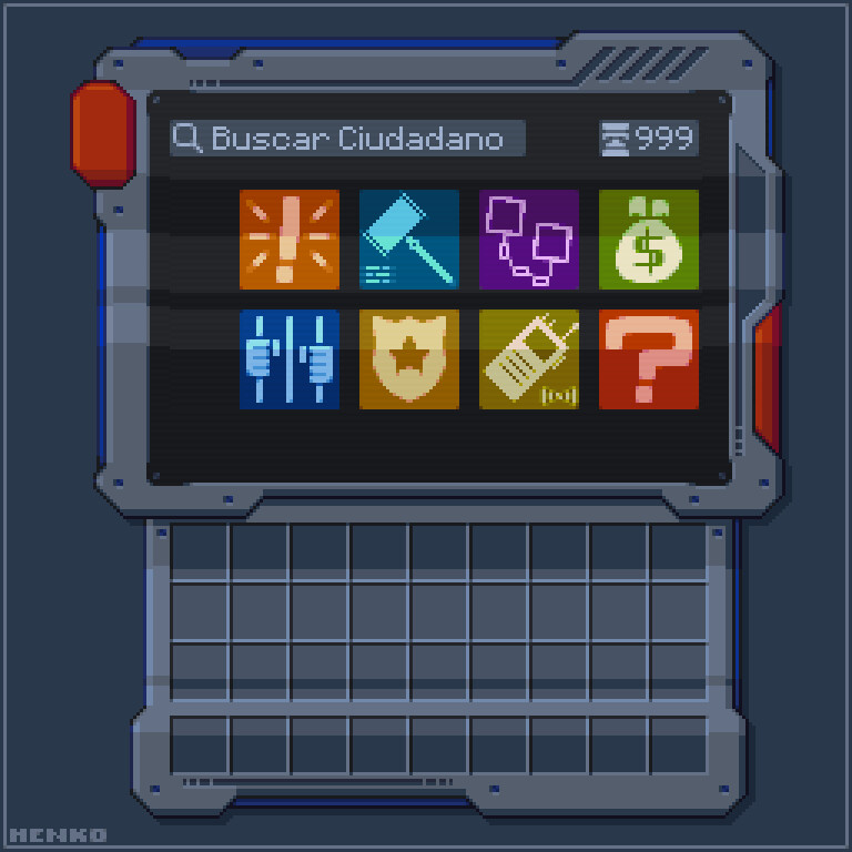 ArtStation - Police PDA UI