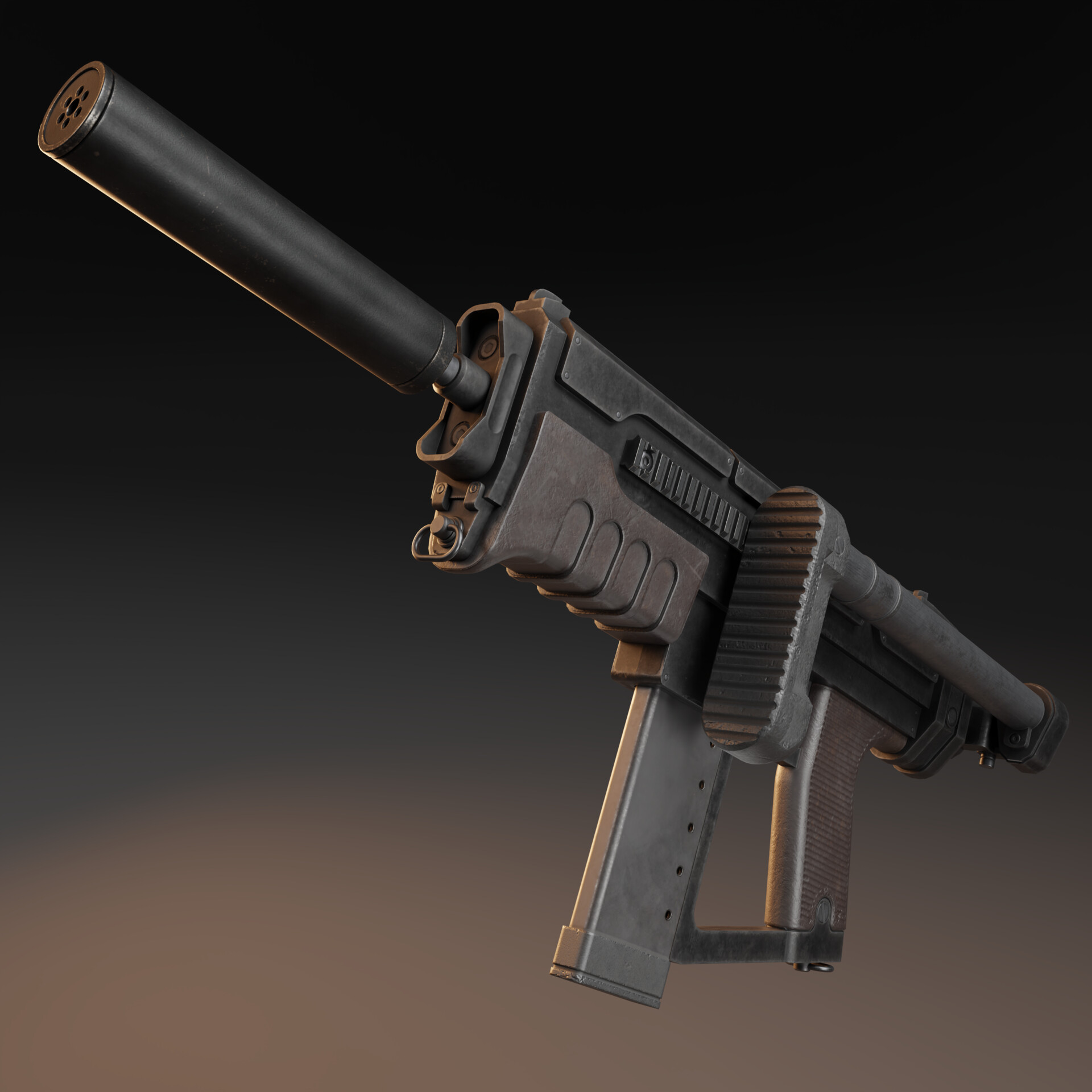 ArtStation - 7.62x51mm Sidearm