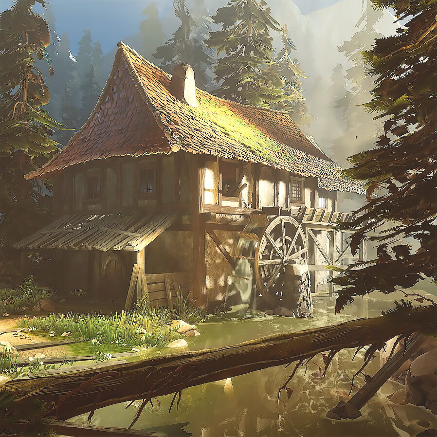 ArtStation - Watermill