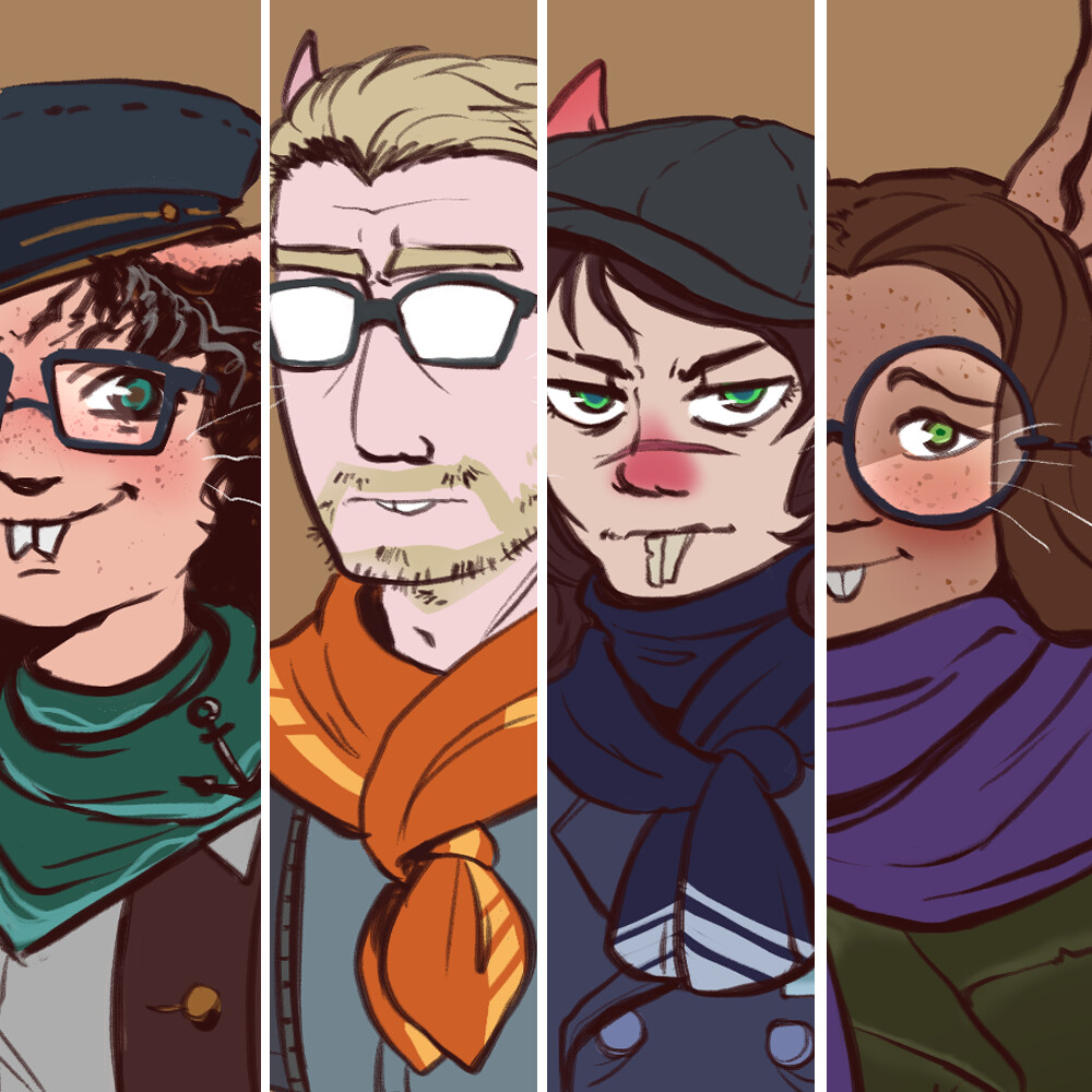 ArtStation - Rat People Character Designs