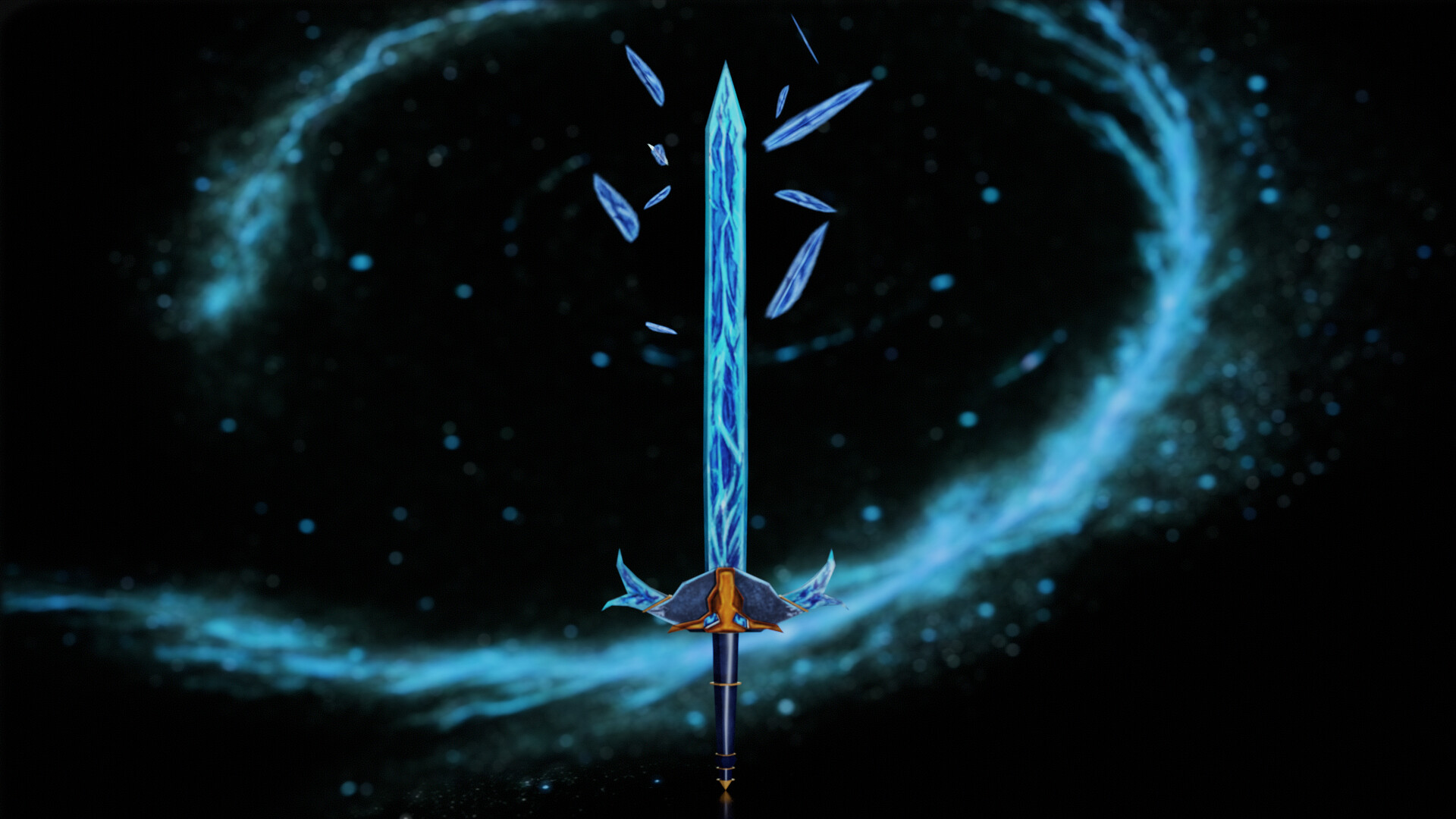 ArtStation - Ice Fury - Low Poly Weapon