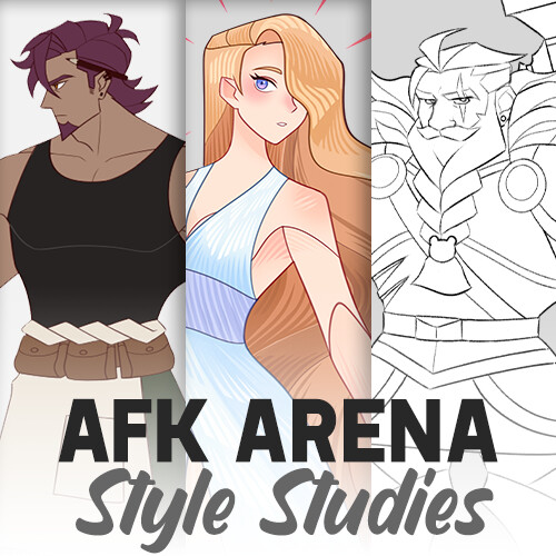 ArtStation - AFK Arena Style Studies