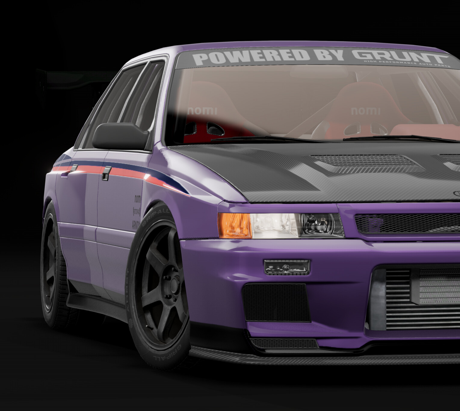 ArtStation - BeamNG.Drive - Ibishu Pessima Bodykit