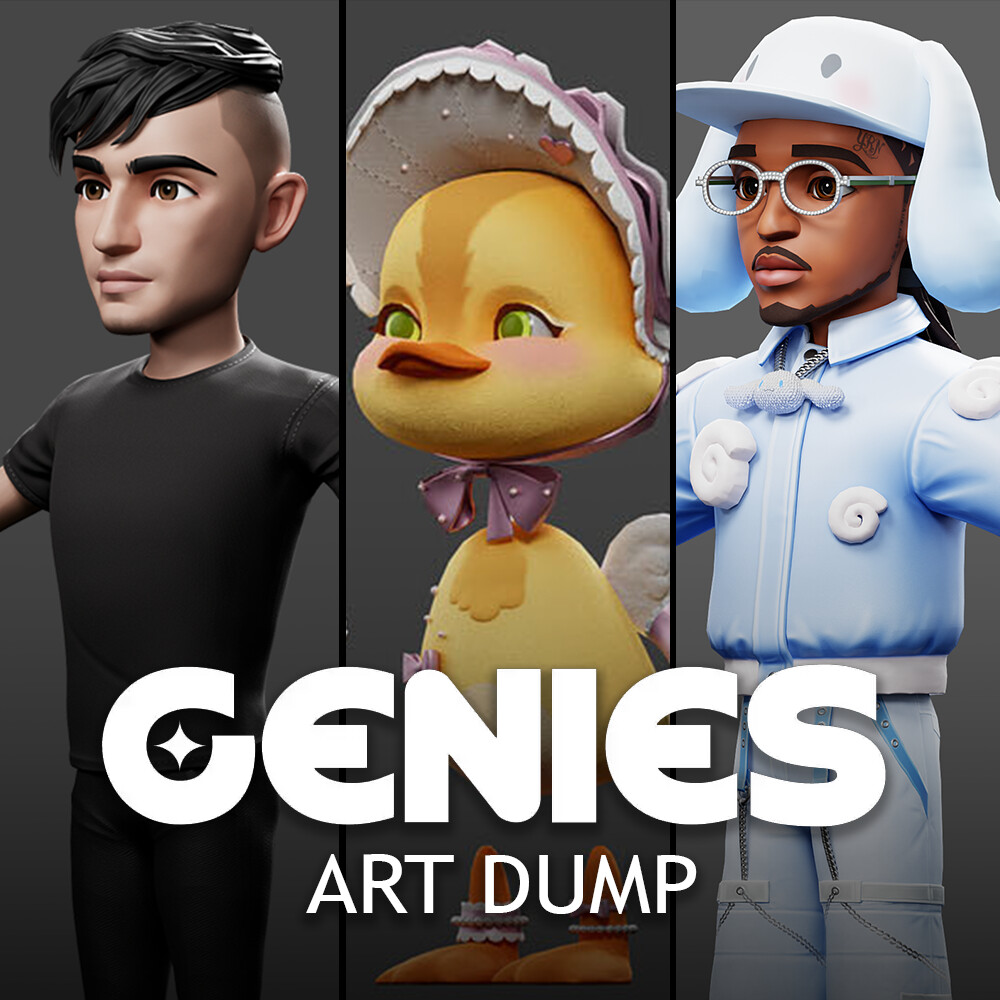 ArtStation - Genies | Art Dump