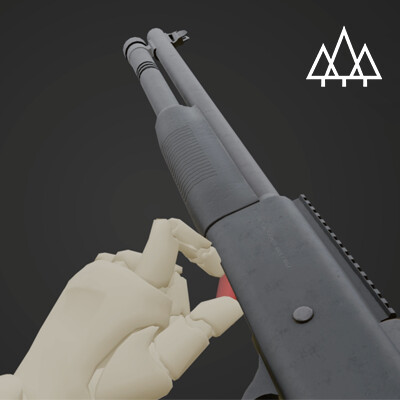 ArtStation - Benelli M1014 - Weapon Animation Set