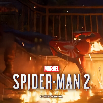 ArtStation - Marvel's Spider-Man 2 (2023): Env Fire, Kraven and Wraith ...