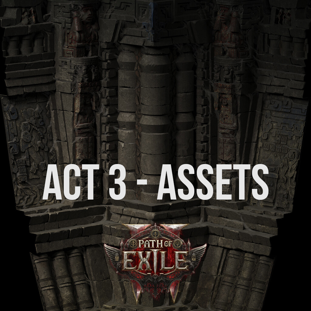 ArtStation - Path of Exile II: Act 3 assets