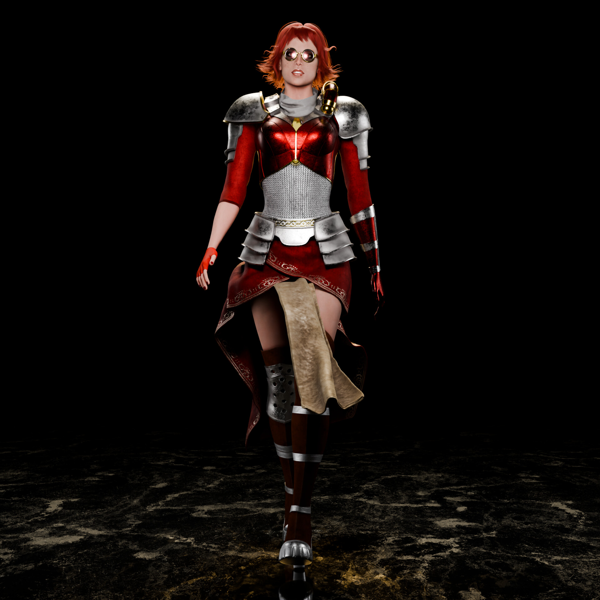 ArtStation - Chandra - Fan Art - Walk Animation with Music