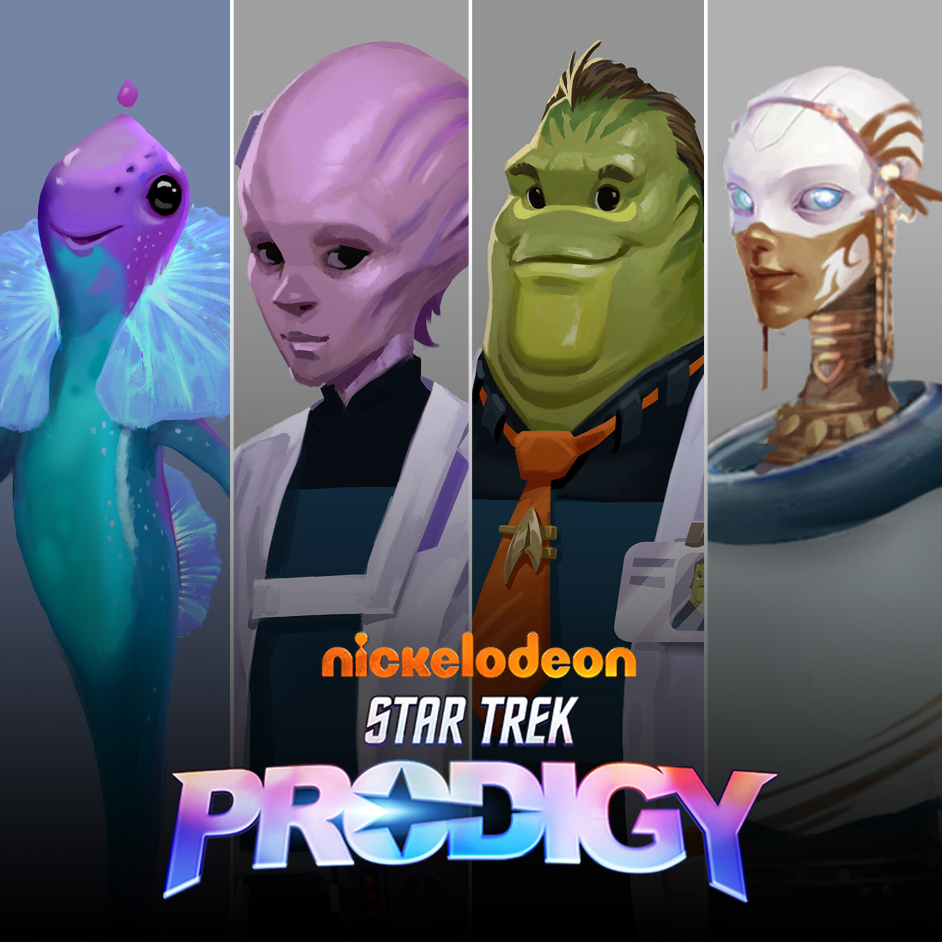 ArtStation - Star Trek Prodigy: Character design