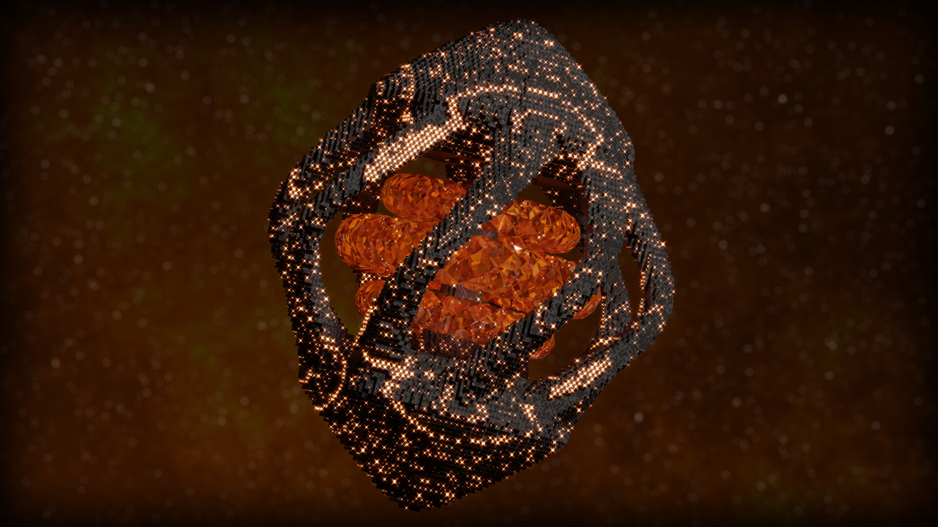 Ben Luke Parsons - Torus Crystal Space Station-Blender Practise