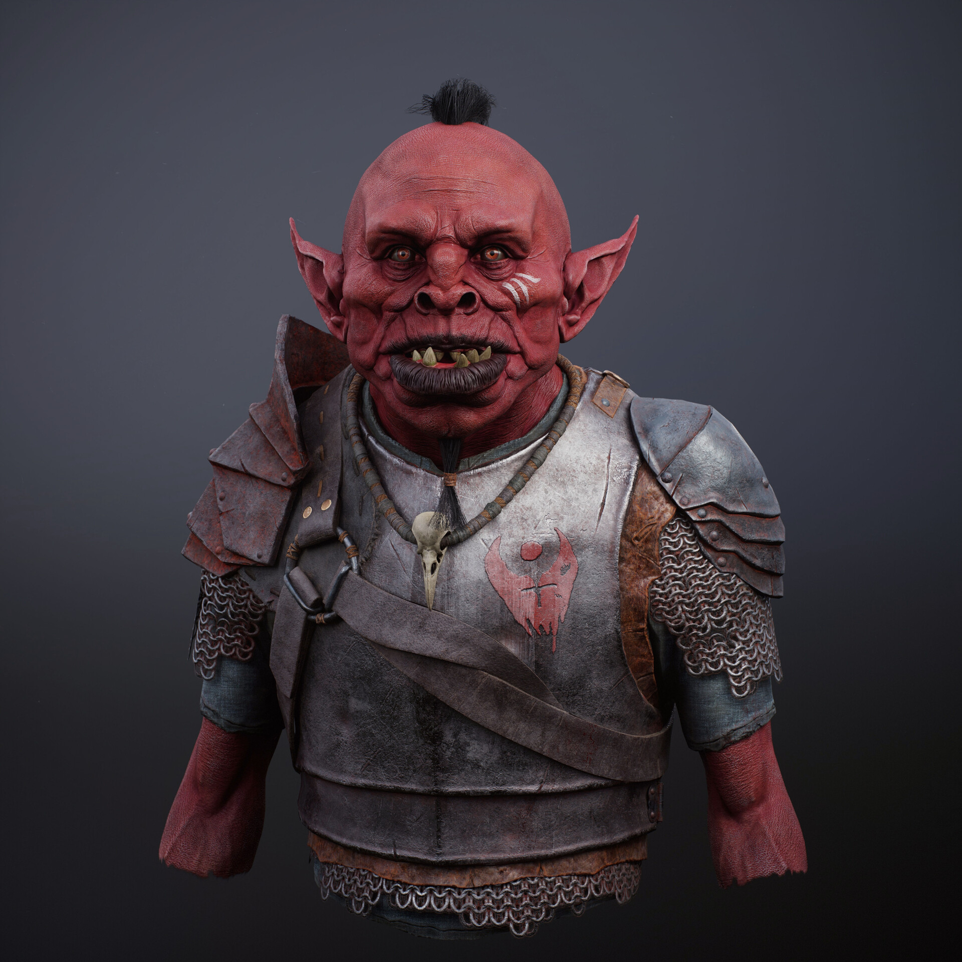 ArtStation - Red Orc