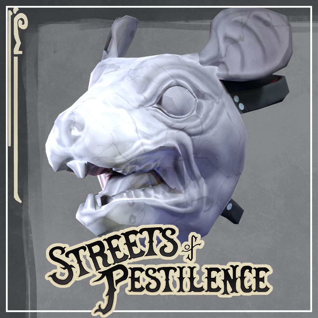 ArtStation - Cult Mask- Streets of Pestilence
