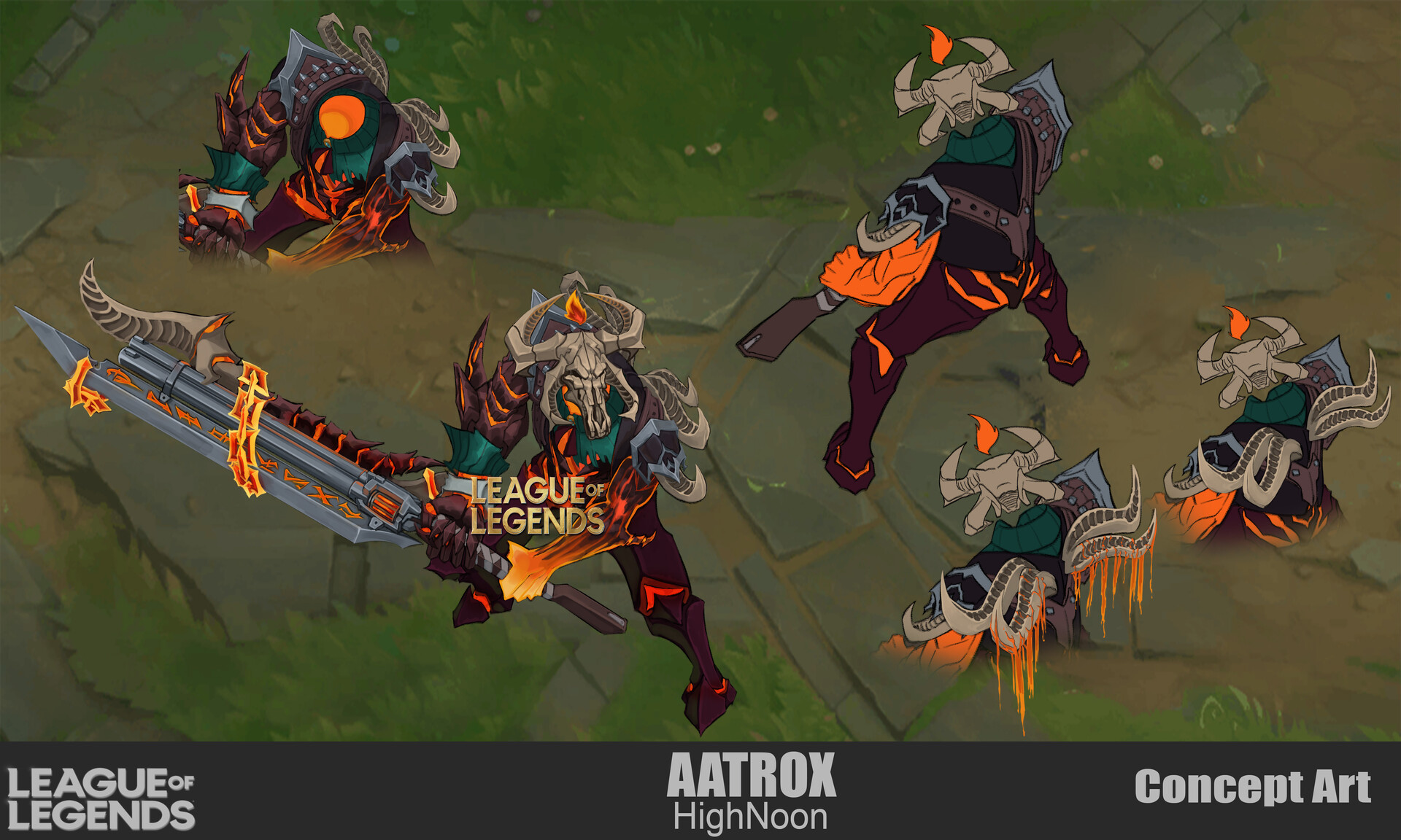 ArtStation - HIGHNOON AATROX FAN ART