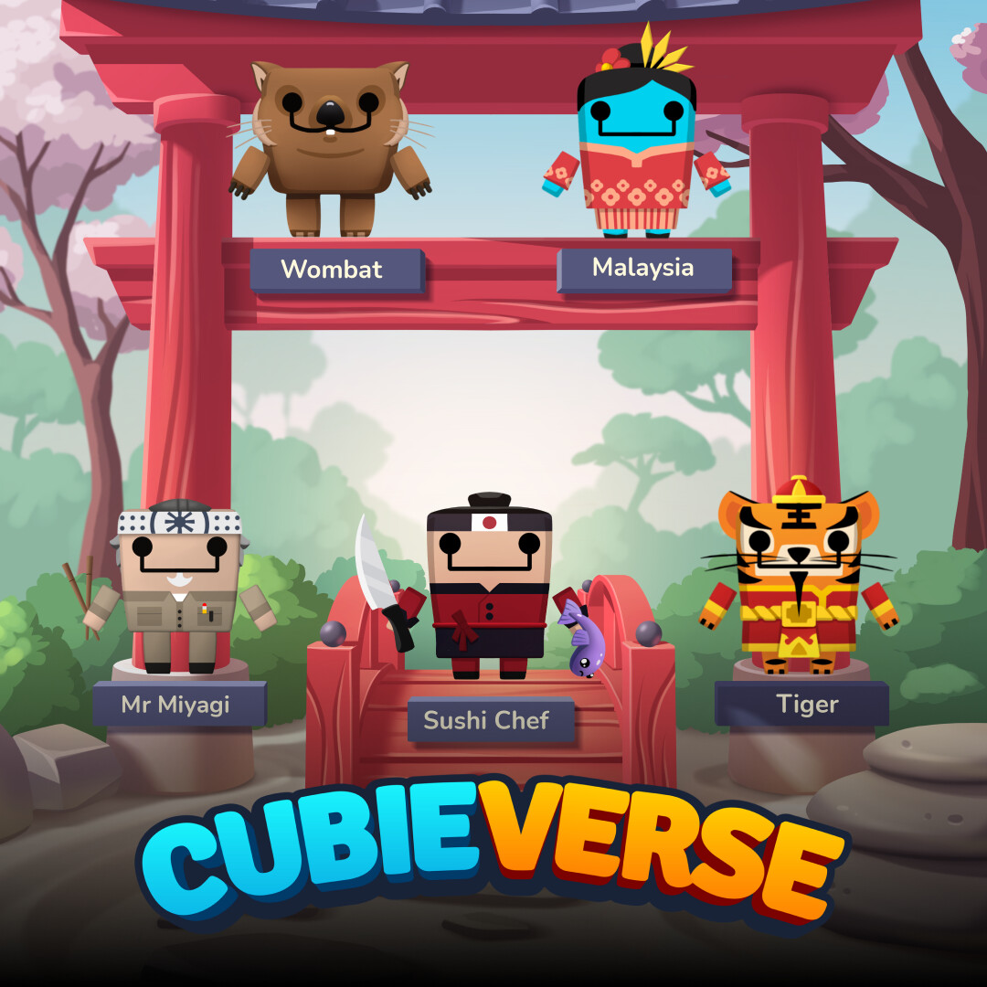 ArtStation - Environment Design for Cubie Verse