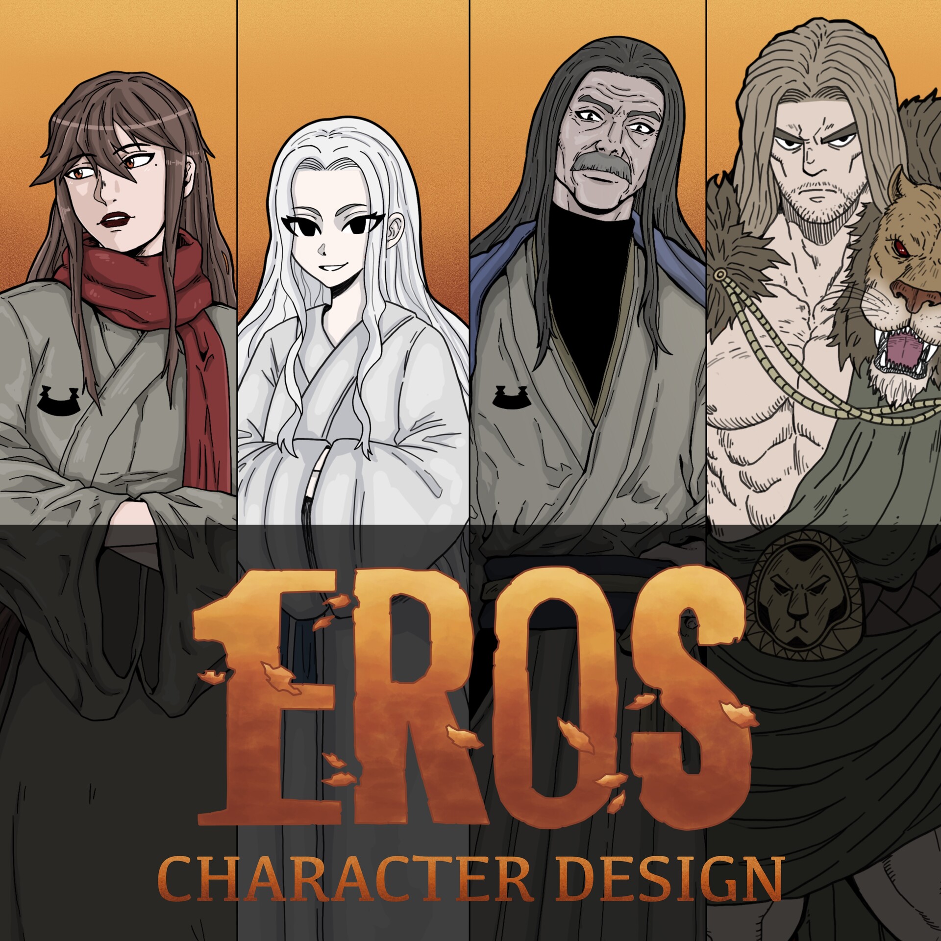 ArtStation - Project deity - character design (commission work)