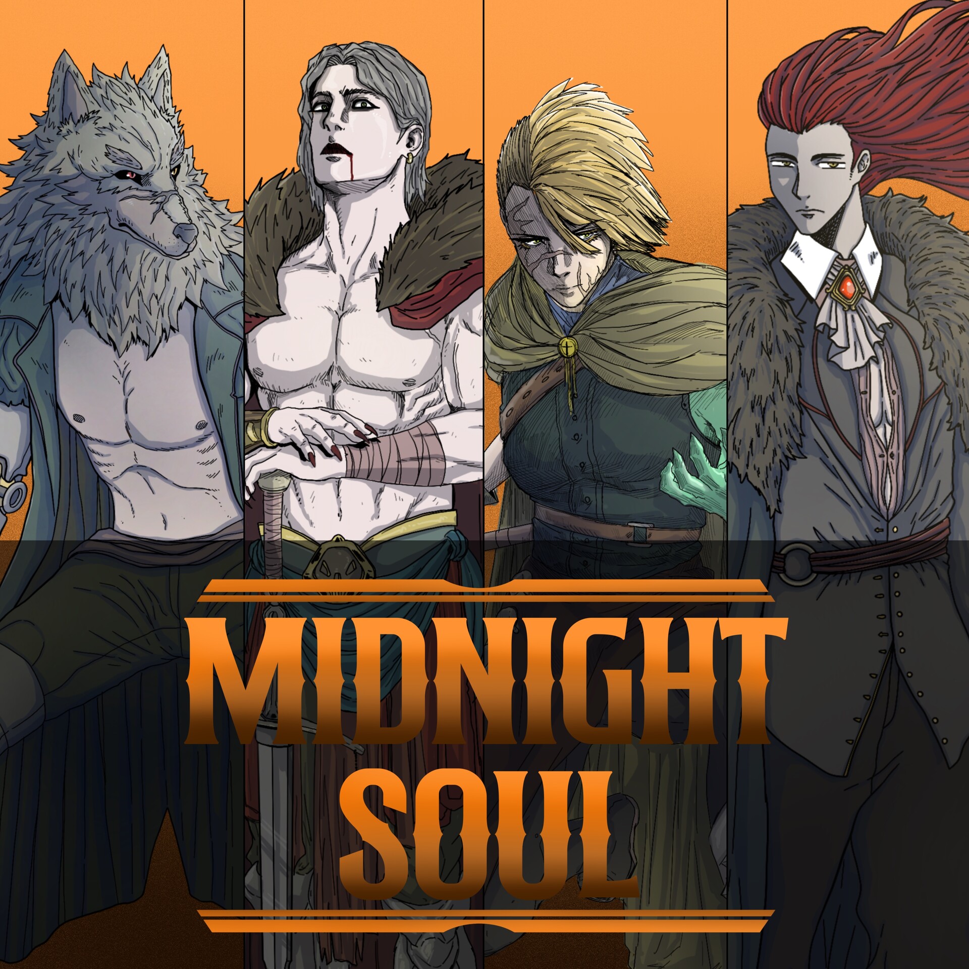ArtStation - Midnight Soul - character designs (personal project)