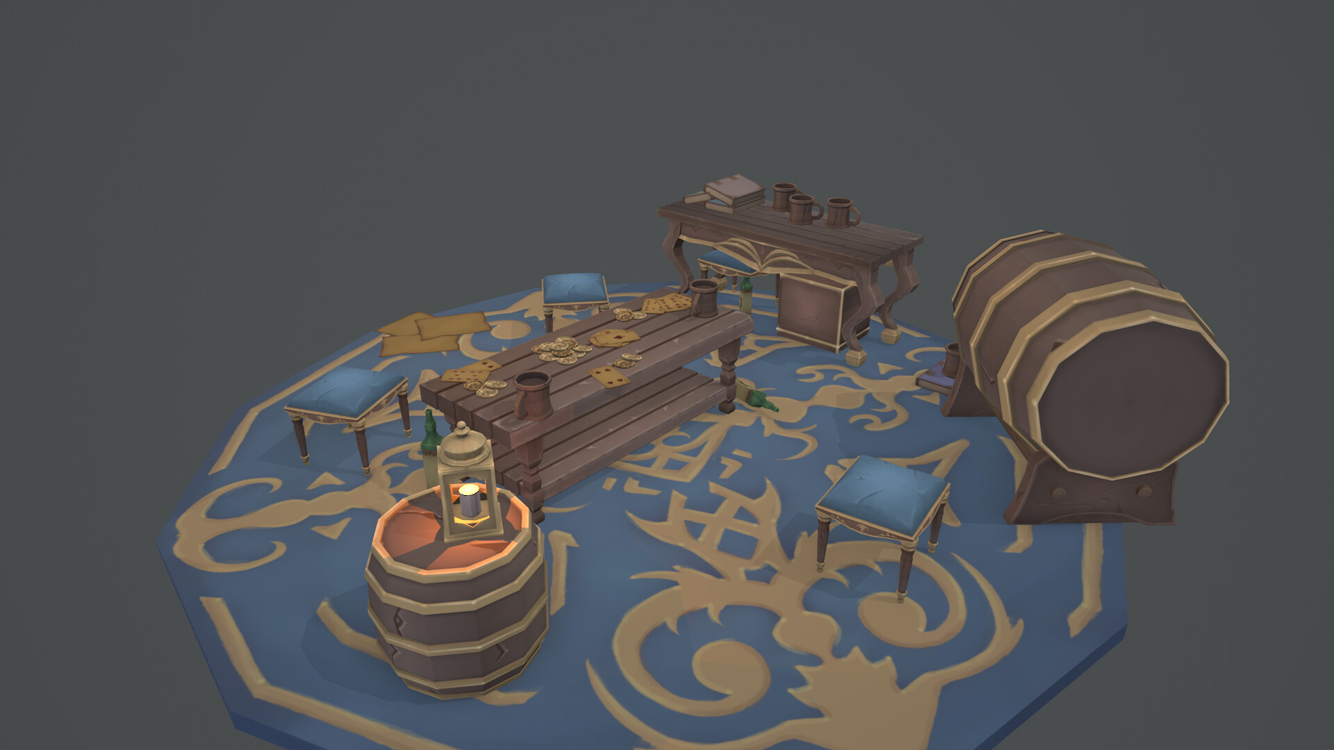ArtStation - Pirate Quarters Assets