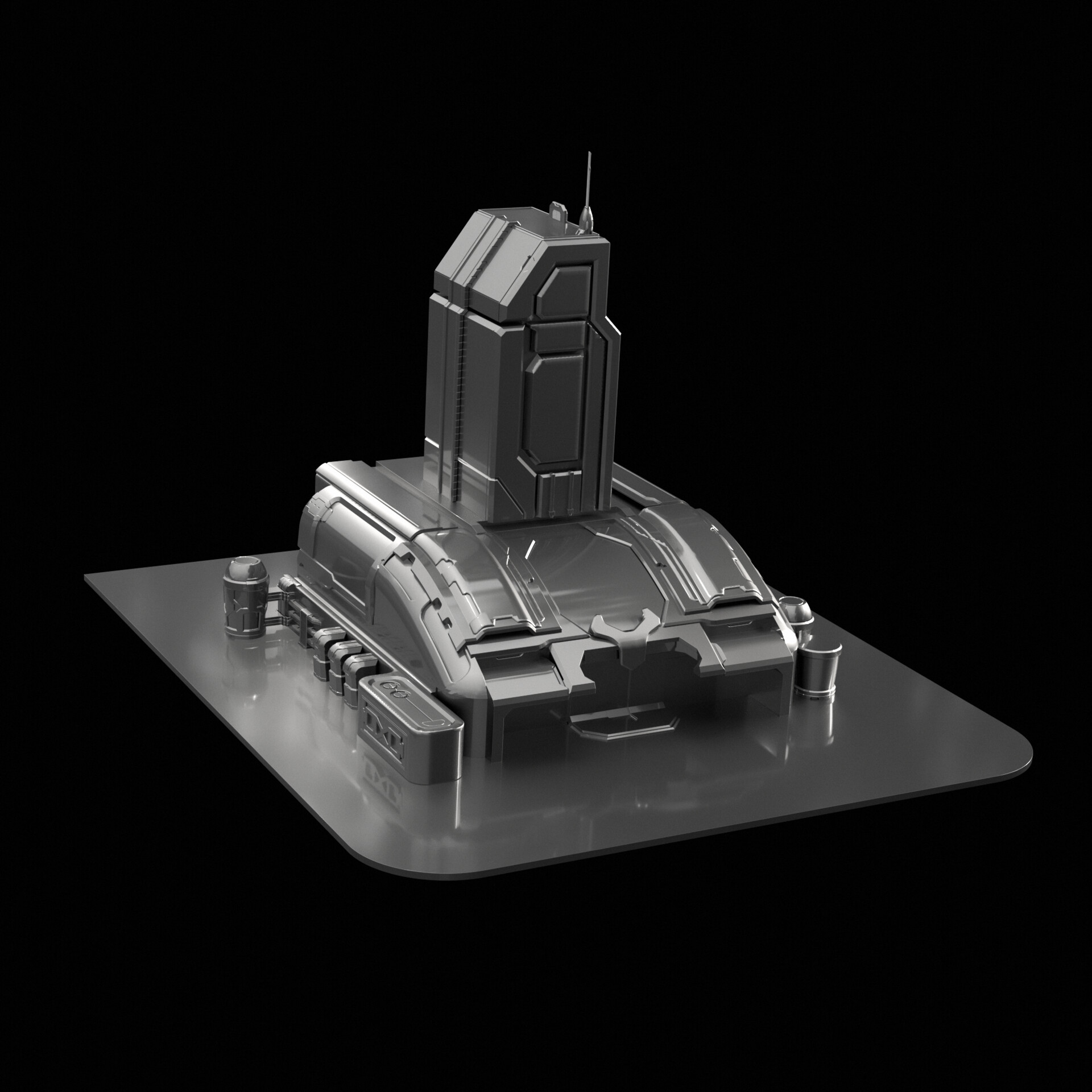 ArtStation - Millitary Base