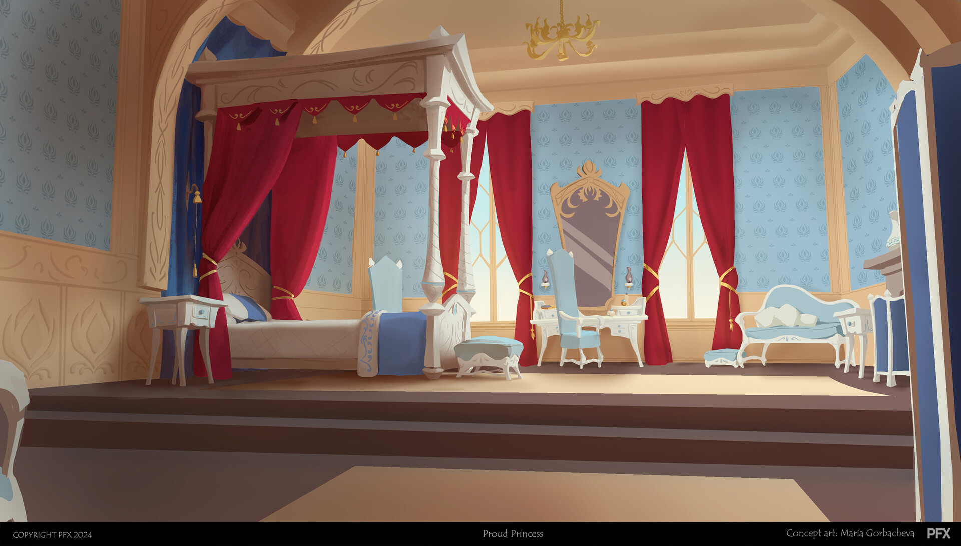 ArtStation - The Proud Princess - Concept Art