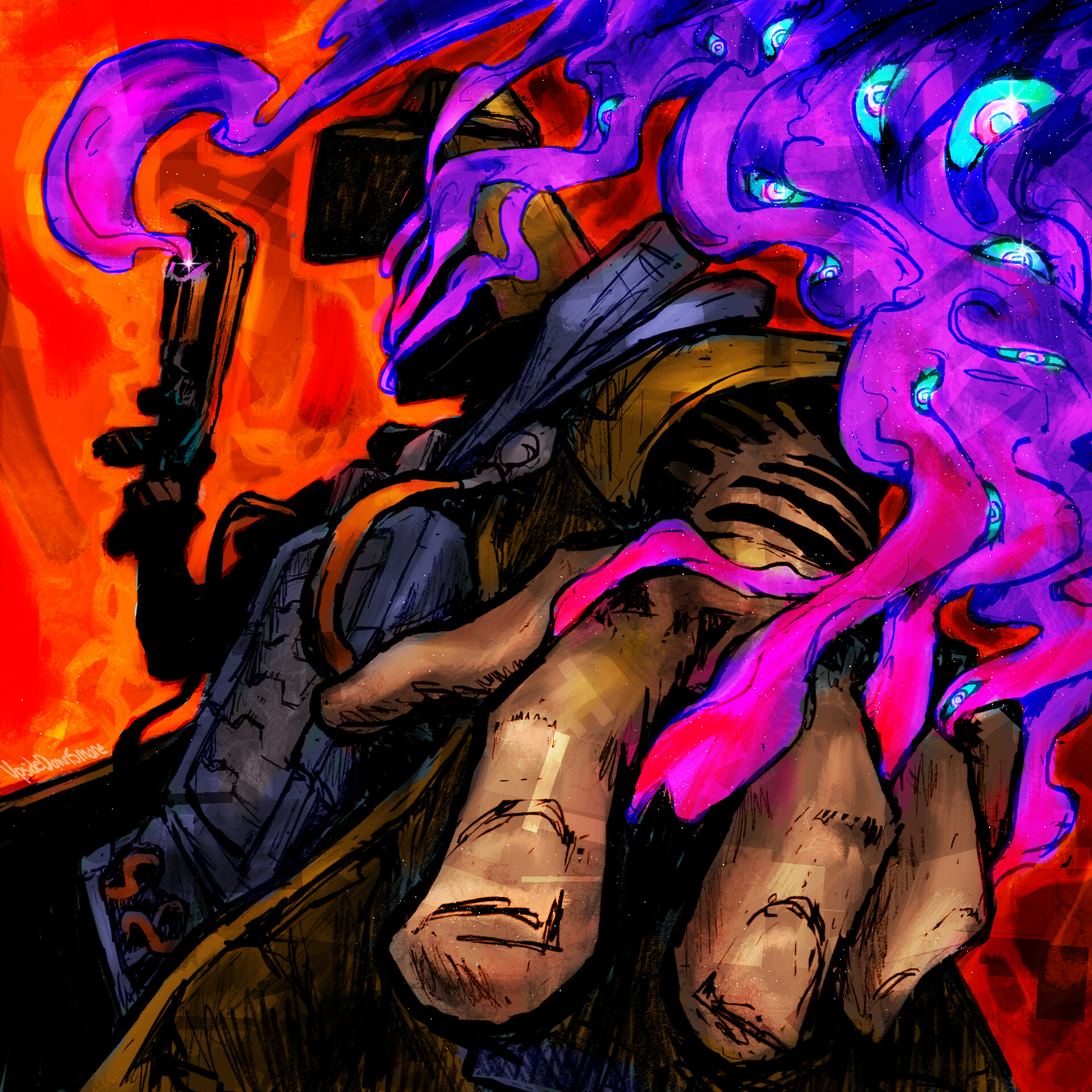 Nicholas Lobaugh | UpsideDownSmore - Tennotober 2024 Collection