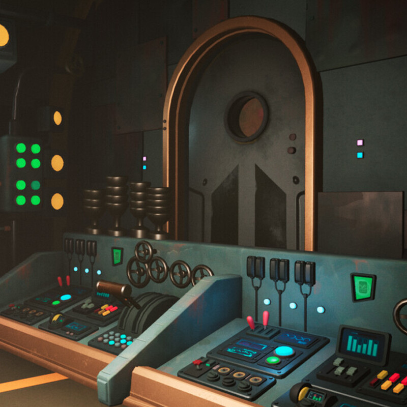 ArtStation - Engine Room