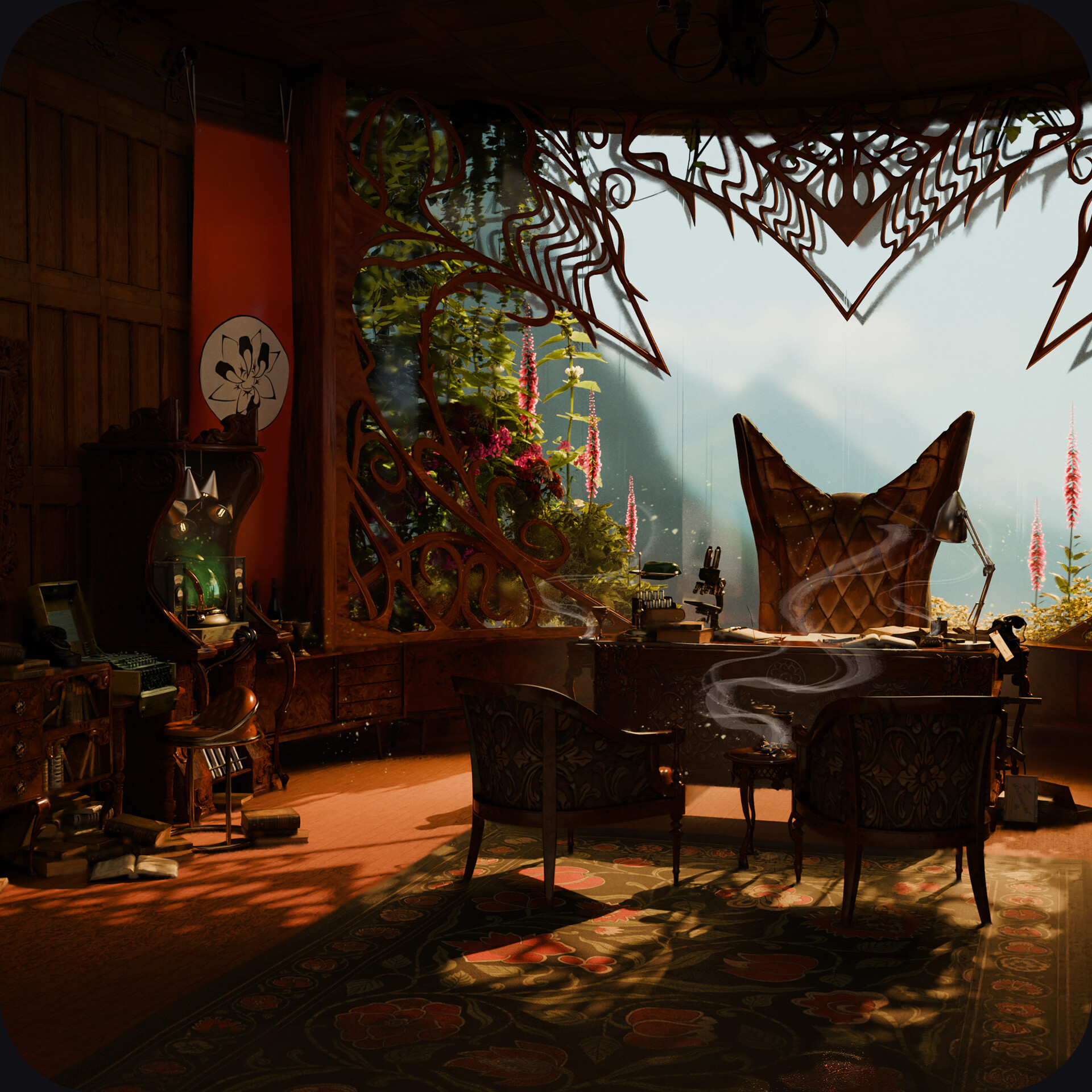 ArtStation - Commanders Office - Project JOY