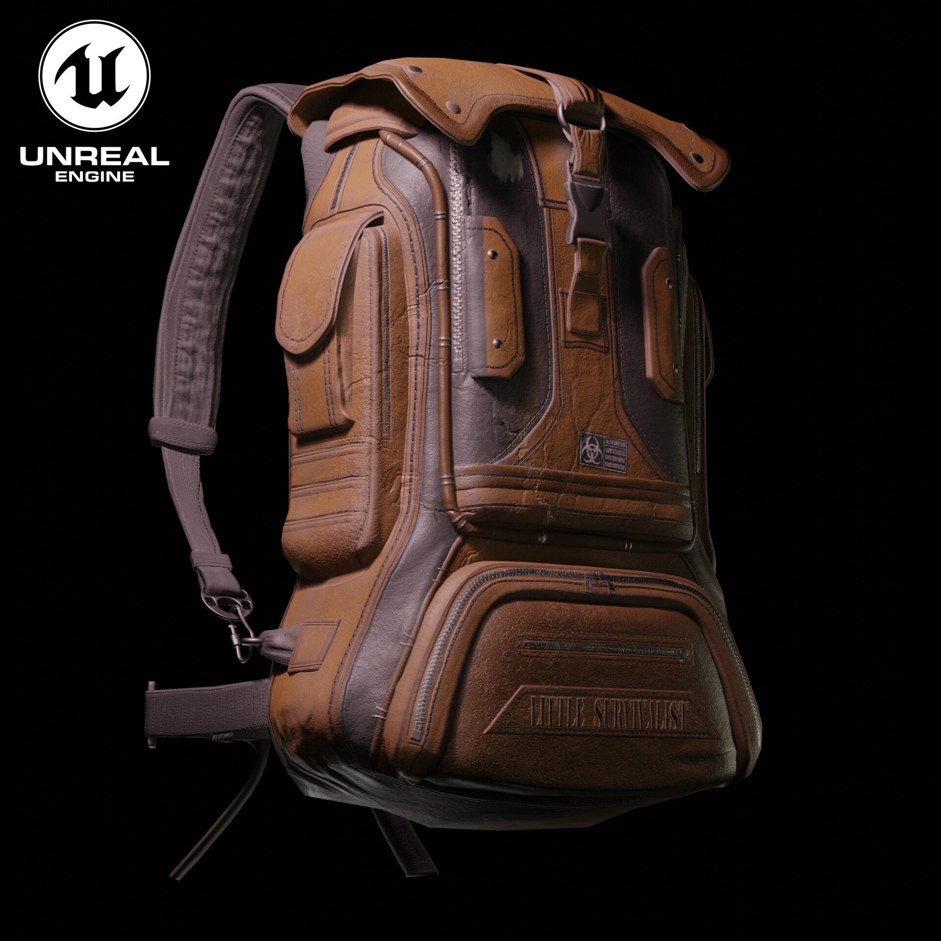 ArtStation - Backpack of Little Survivalist