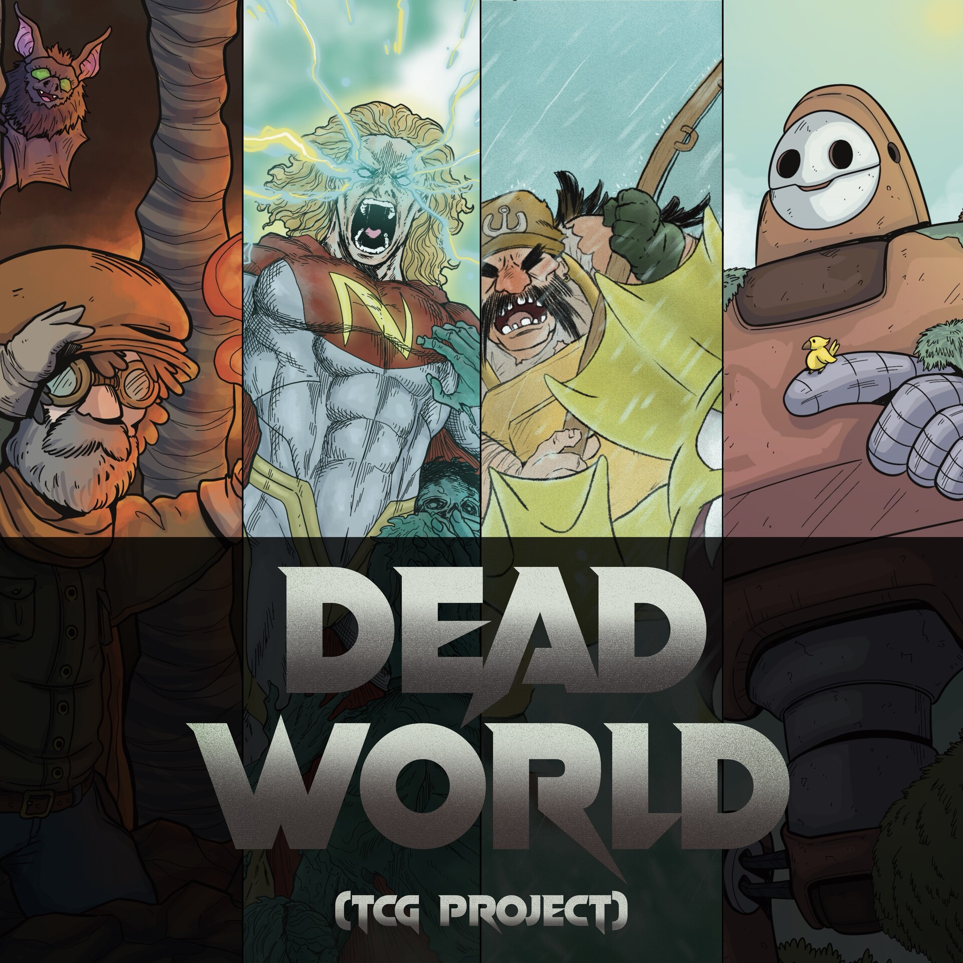 ArtStation - Dead World TCG - (commission work)