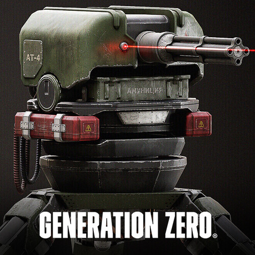 ArtStation - Tyrant Turret