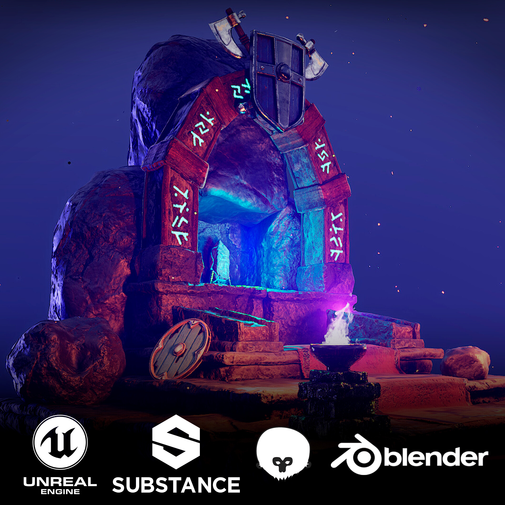 ArtStation - Crystal of power