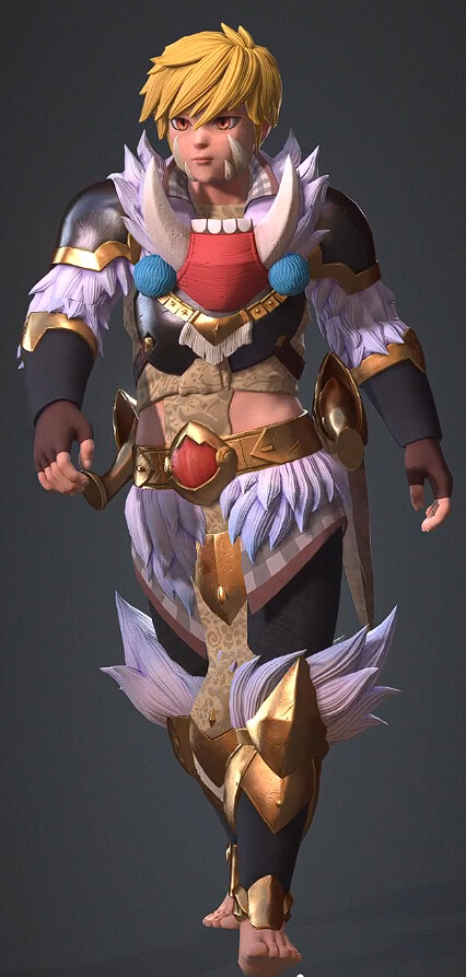 ArtStation - 3D Character Barong Code Atma