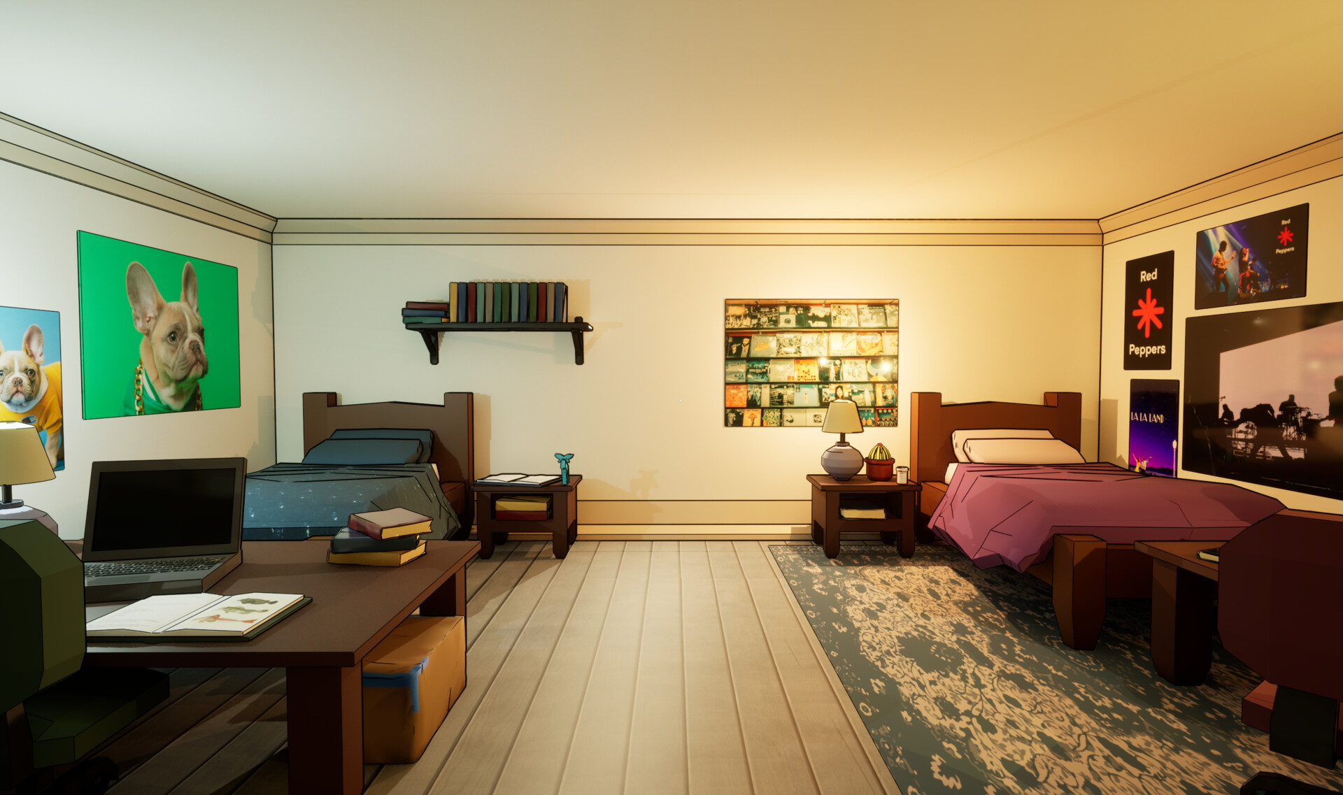ArtStation - Dorm Room