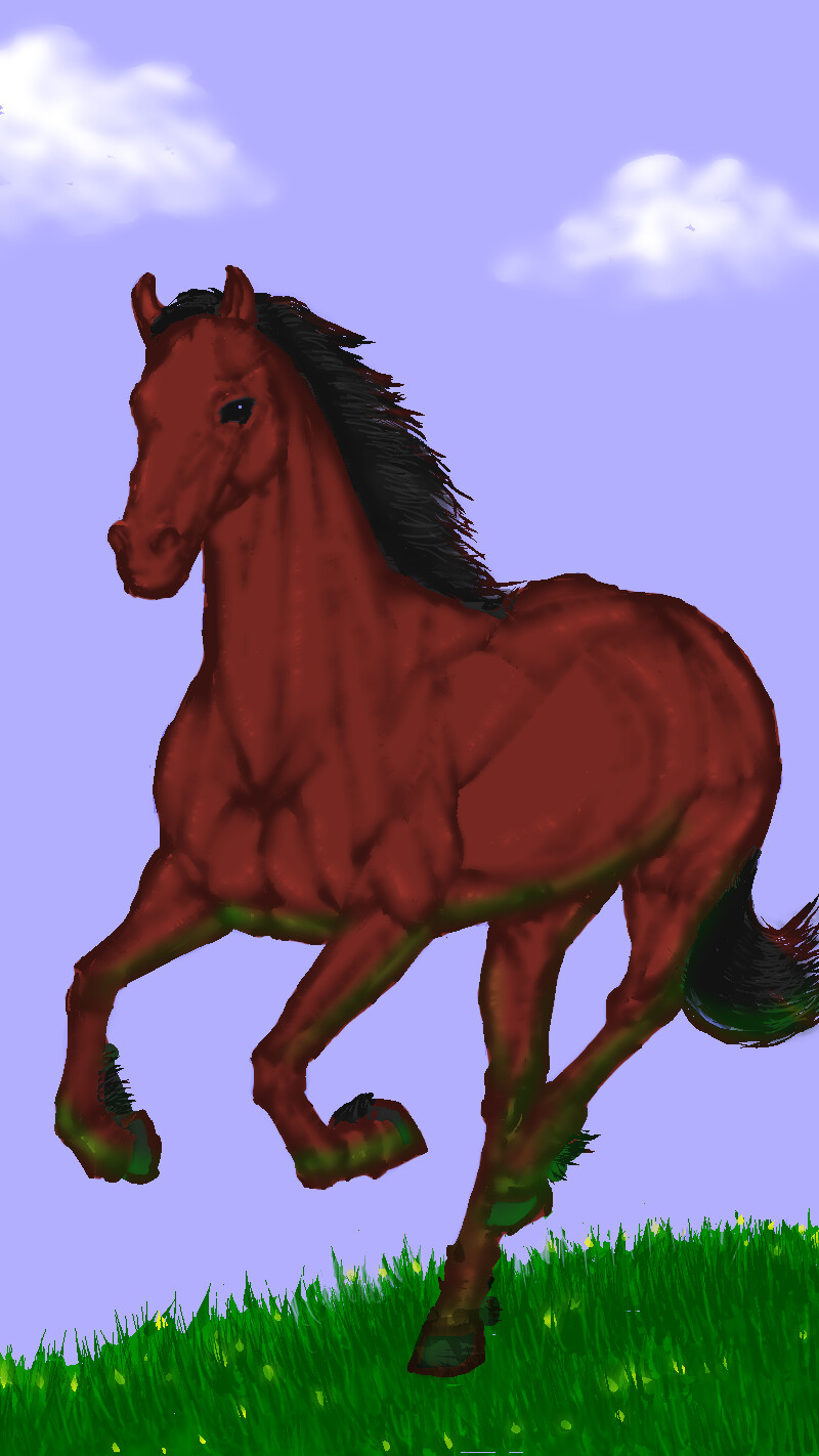 ArtStation - Horse structure exercise
