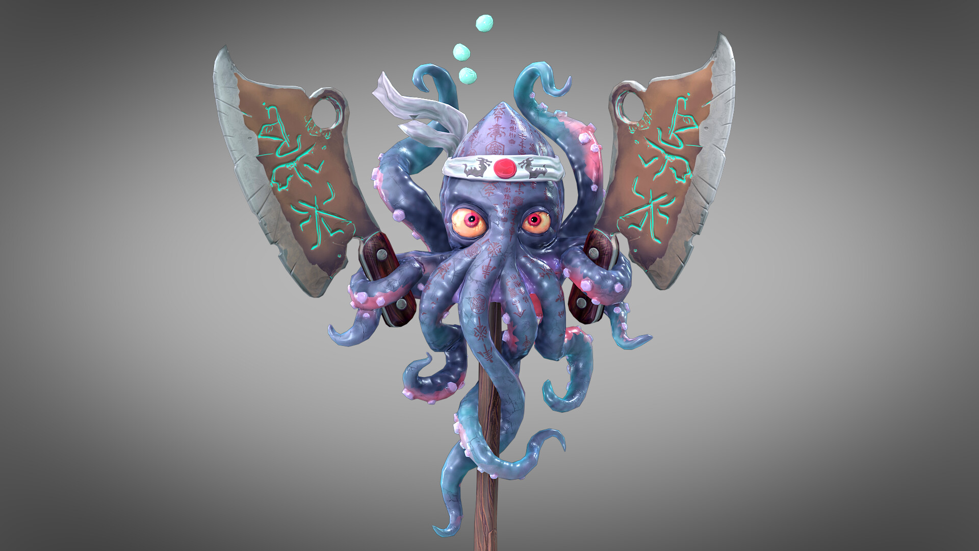 ArtStation - Octopus Axe