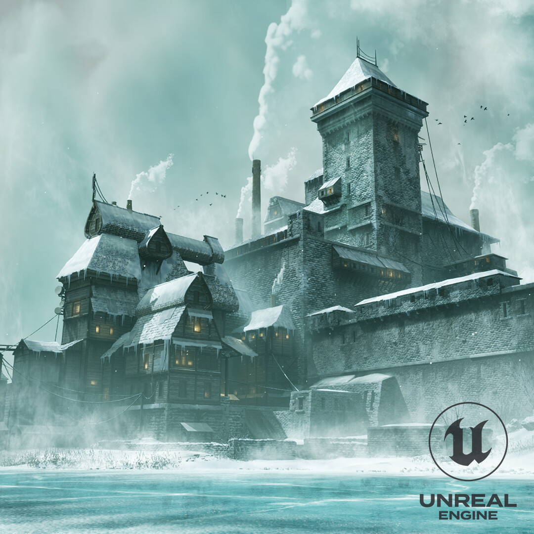 ArtStation - Winter Fortress | UE5