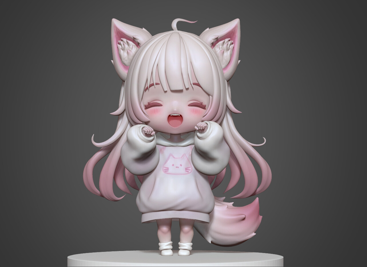 Jiefei He - Cuttie PinkWolf 粉红小狼