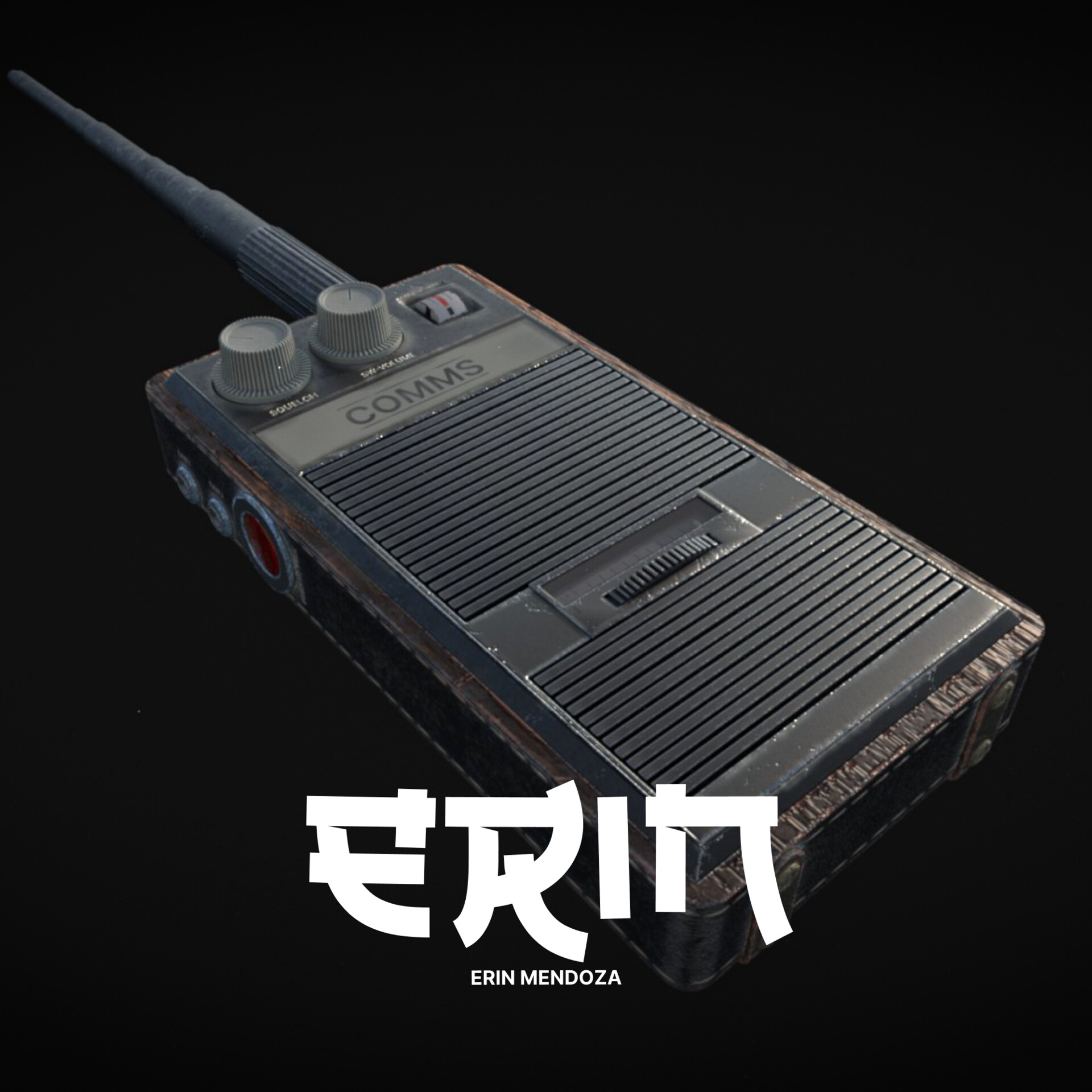 ArtStation - Walkie-Talkie Prop