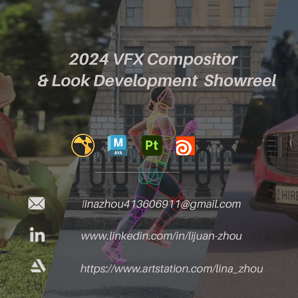ArtStation - 2024 VFX Compositor & Look Development Showreel