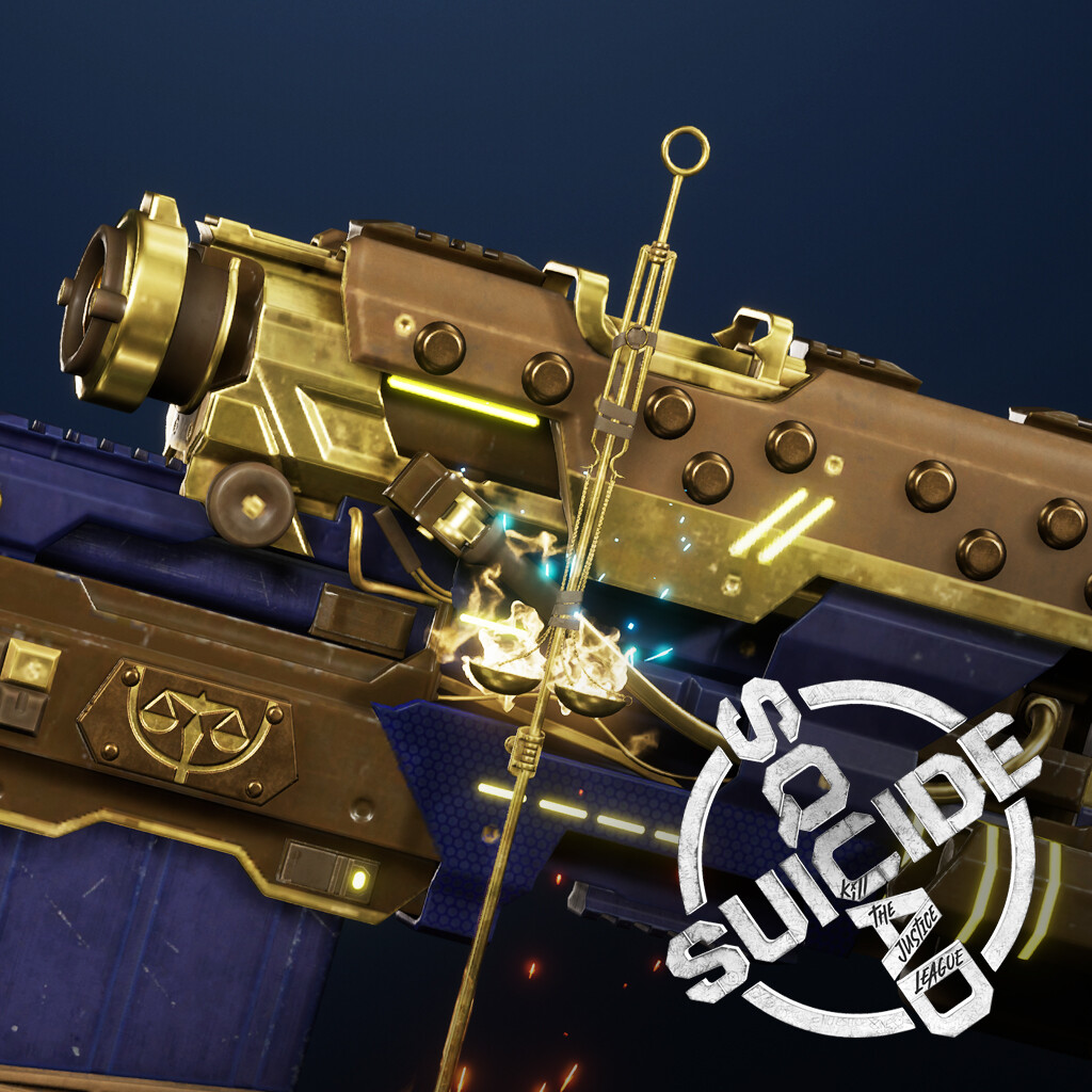 ArtStation - Suicide Squad: Kill the Justice League - Libra Sniper Rifle