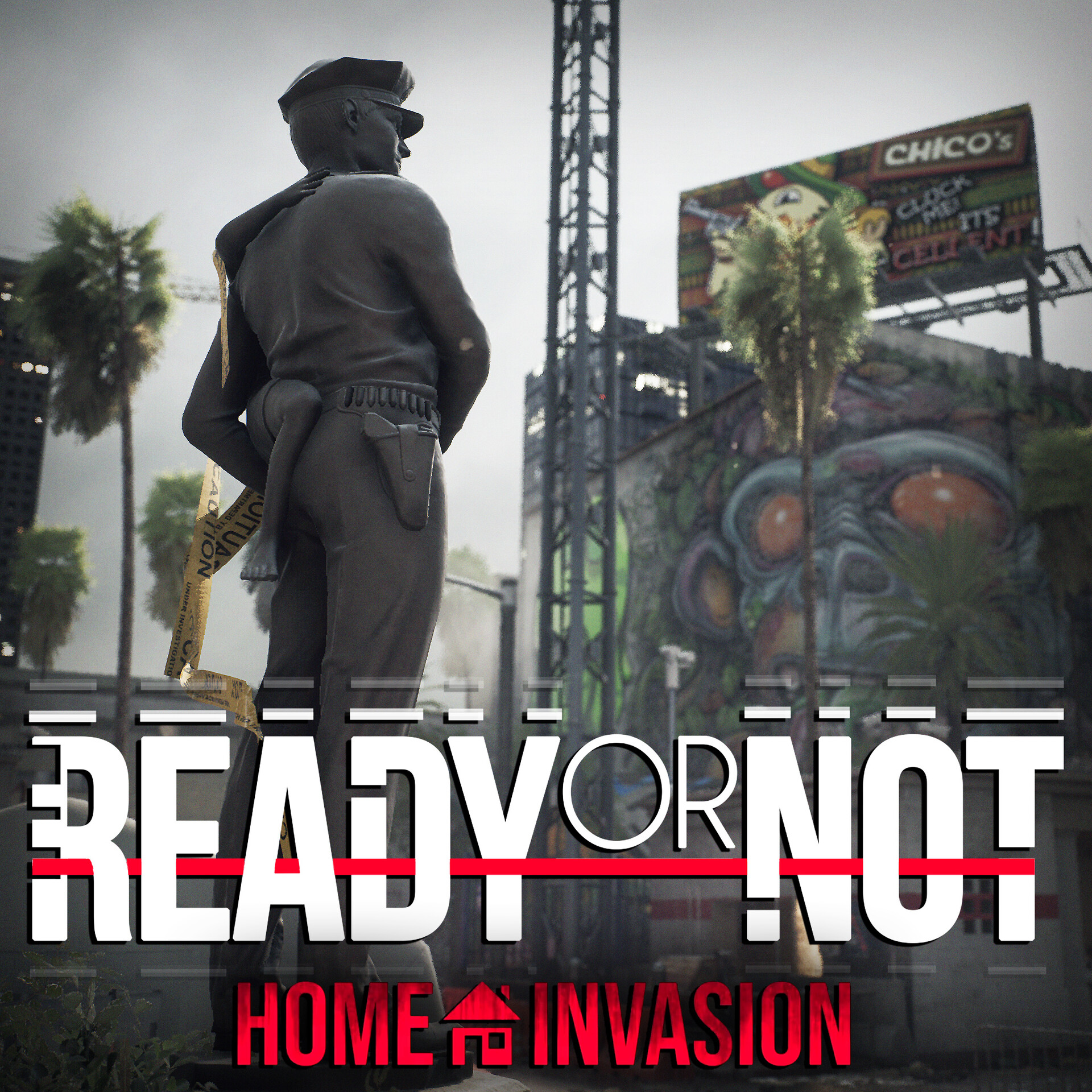 ArtStation - Ready or Not - Home Invasion DLC Station