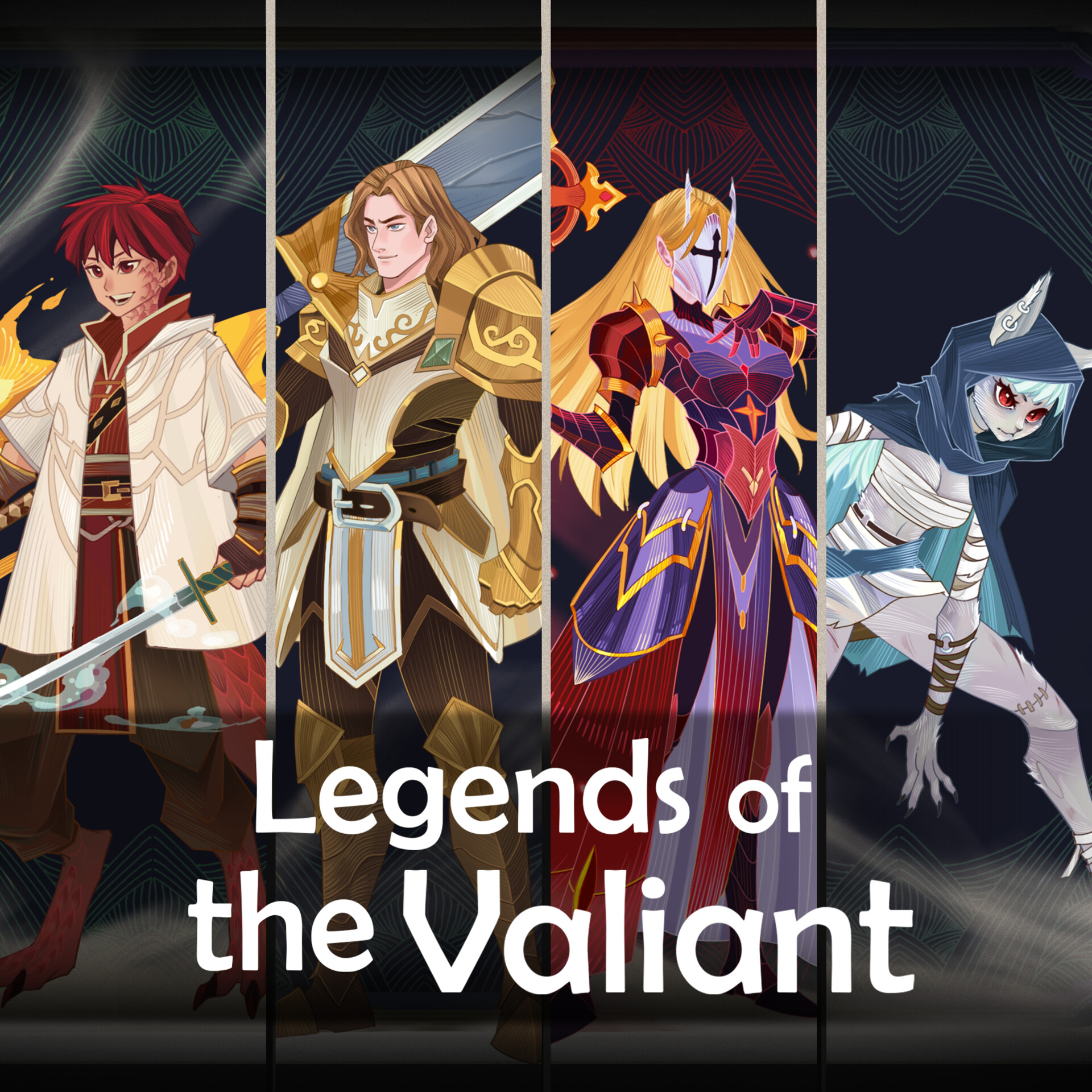 ArtStation - Legends of the Valiant" - Character Concept Design