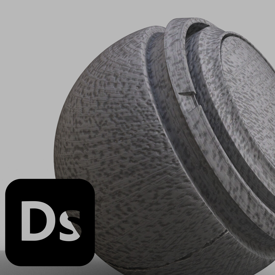 ArtStation - PBR Concrete floor Material