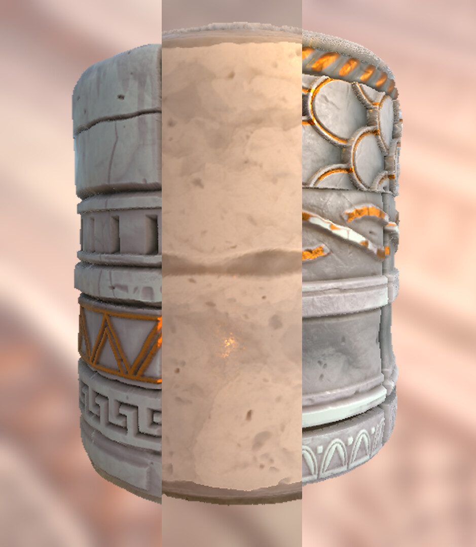 ArtStation - Immortals Fenyx Rising Materials Study