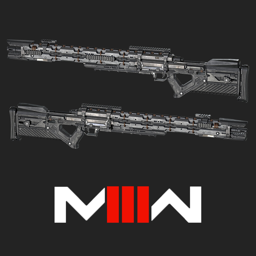 ArtStation - Call of Duty: Modern Warfare III | Single-load Railgun