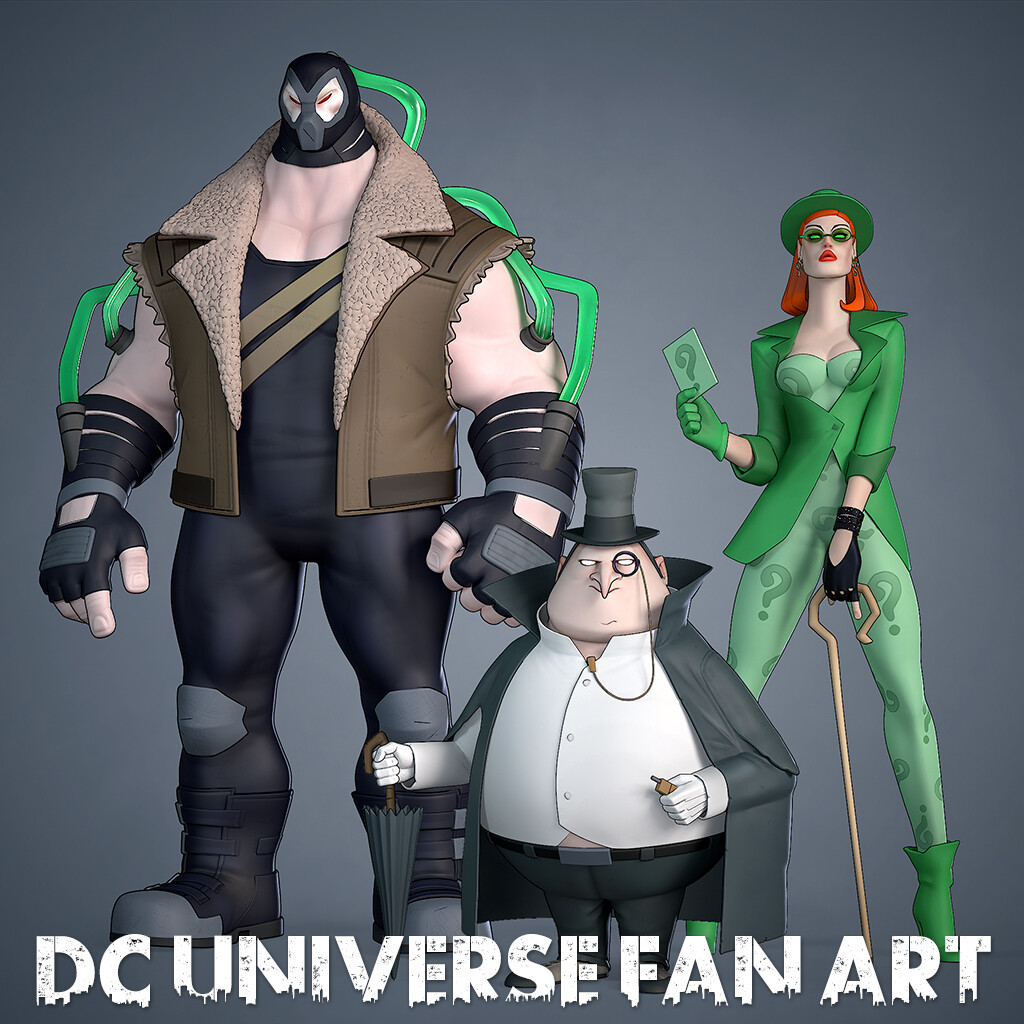 ArtStation - DC Universe Fan Art