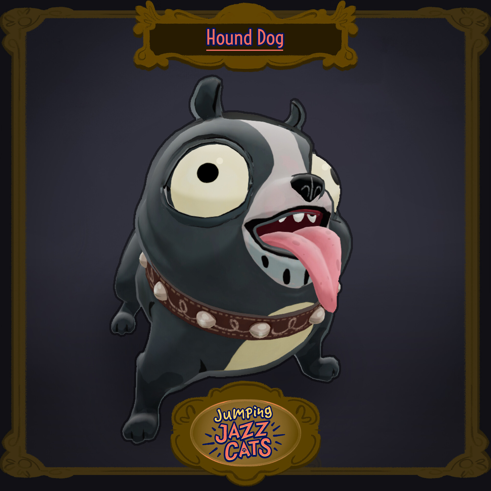 ArtStation - Hound Dog (Jumping Jazz Cats)
